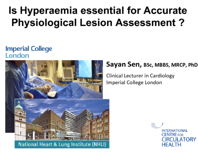 Is Hyperaemia Essential for Accurate Physiological Lesion Assessment ...